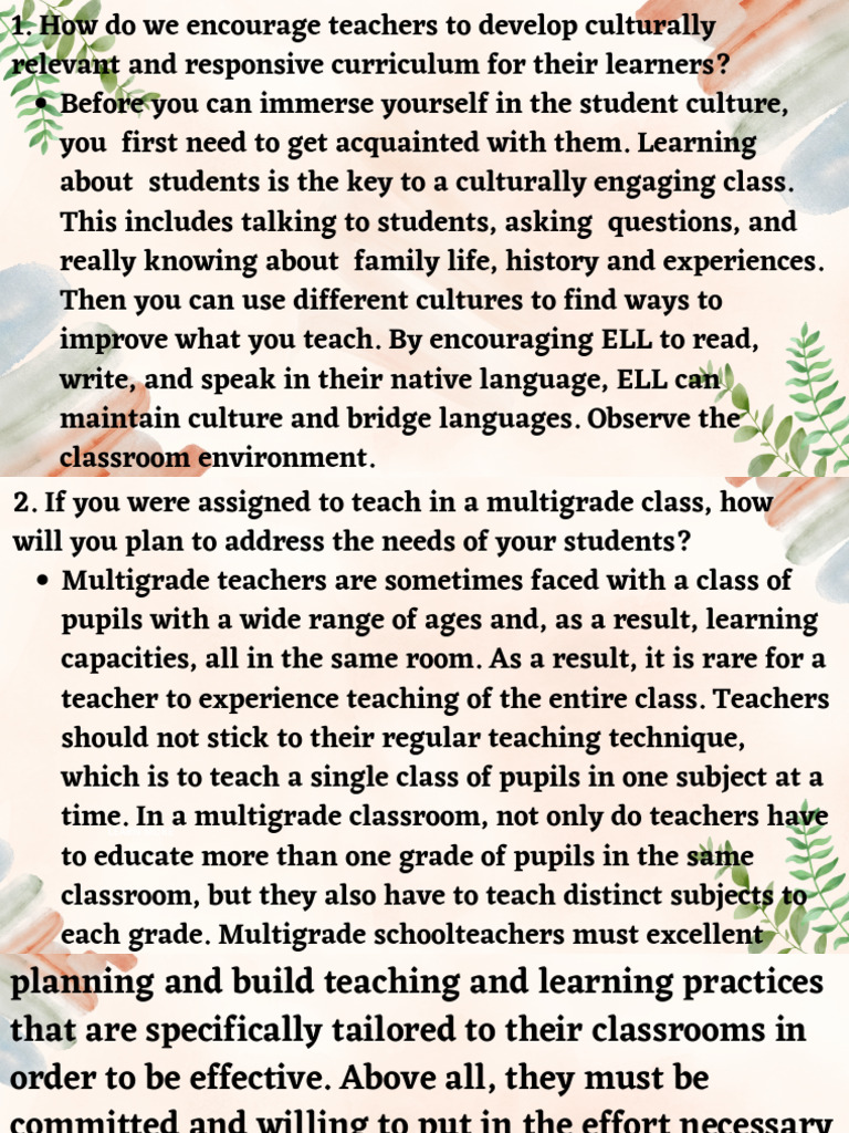 Assessment Task-1 | PDF | Teachers | Teaching