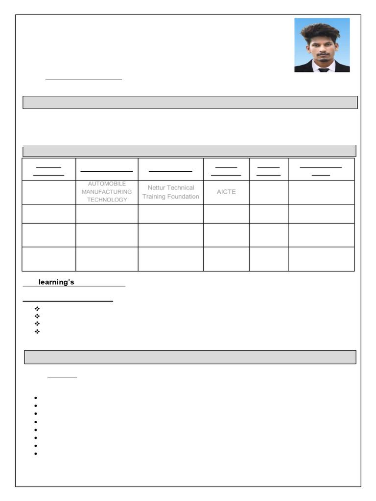 cv Mrinal | PDF | Numerical Control | Engineering
