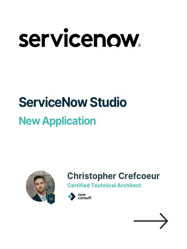 ServiceNow Studio | PDF