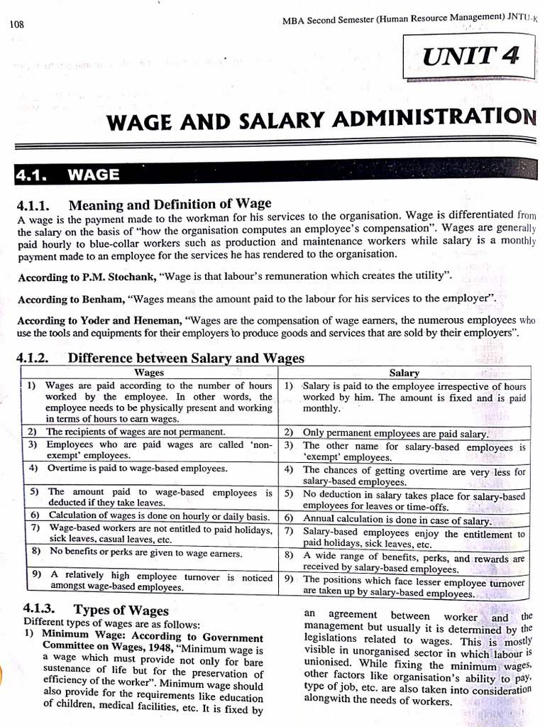 Mca Hrm@unit - Iii | PDF