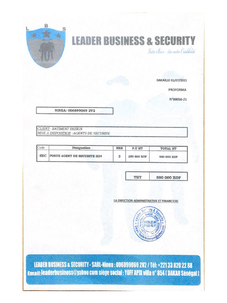 Batiment Design Proforma | PDF