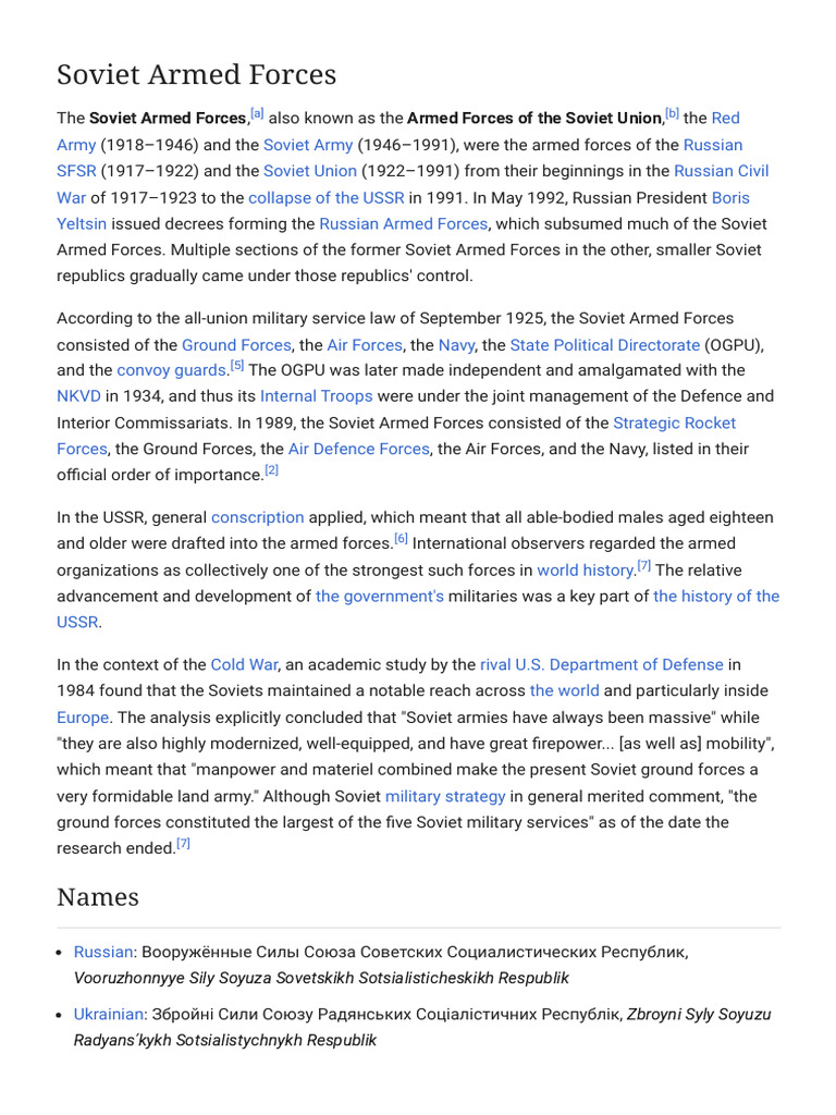 Soviet Armed Forces | PDF | Soviet Armed Forces | Military Rank