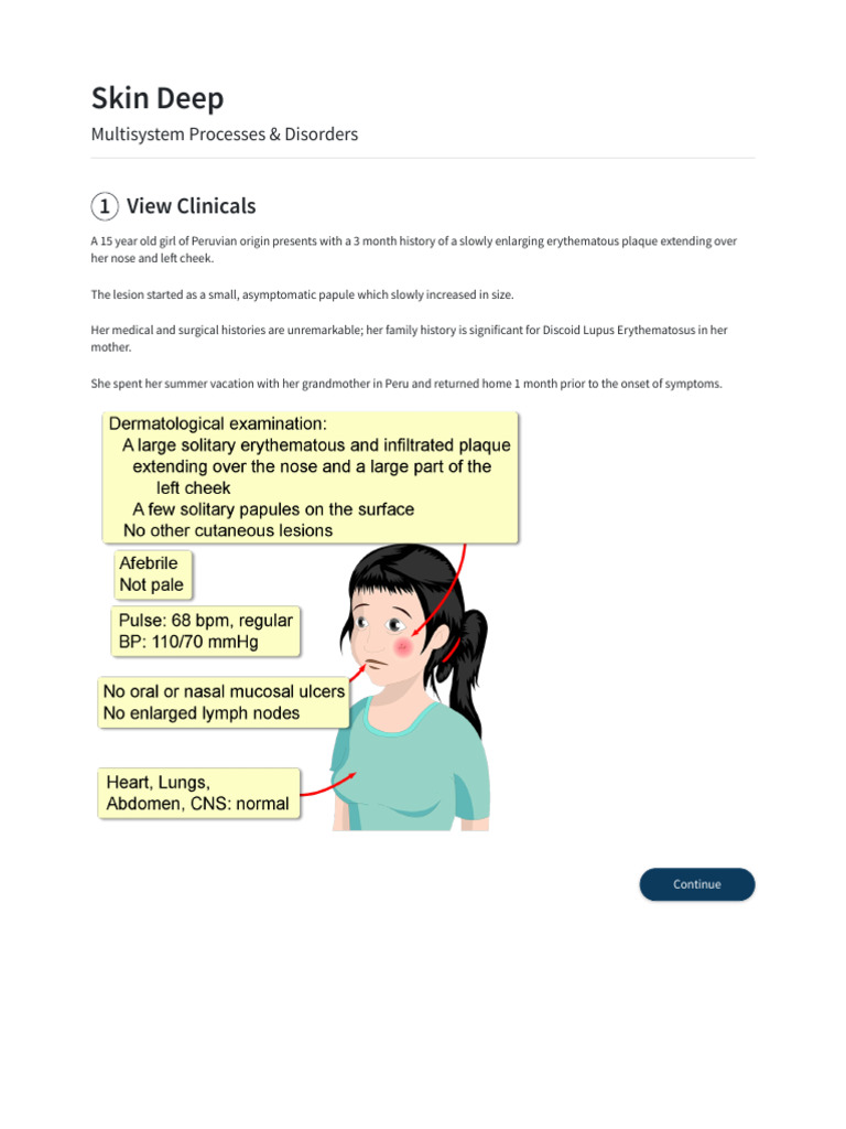 Skin Deep: 1 View Clinicals | PDF
