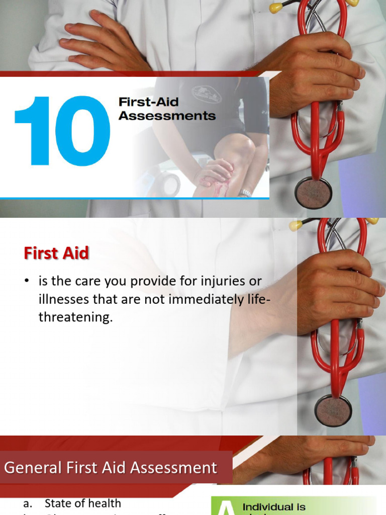 10 First Aid Assessments | PDF | Thorax | First Aid
