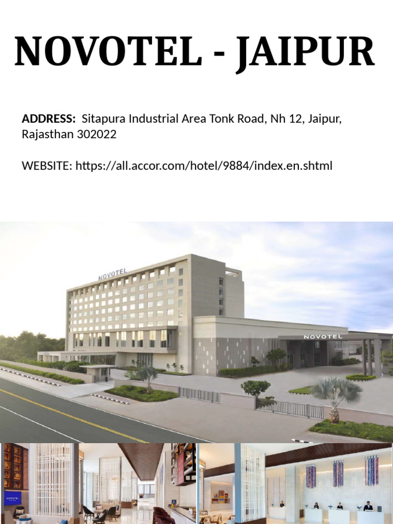 Novotel Jaipur Hotel Information | PDF