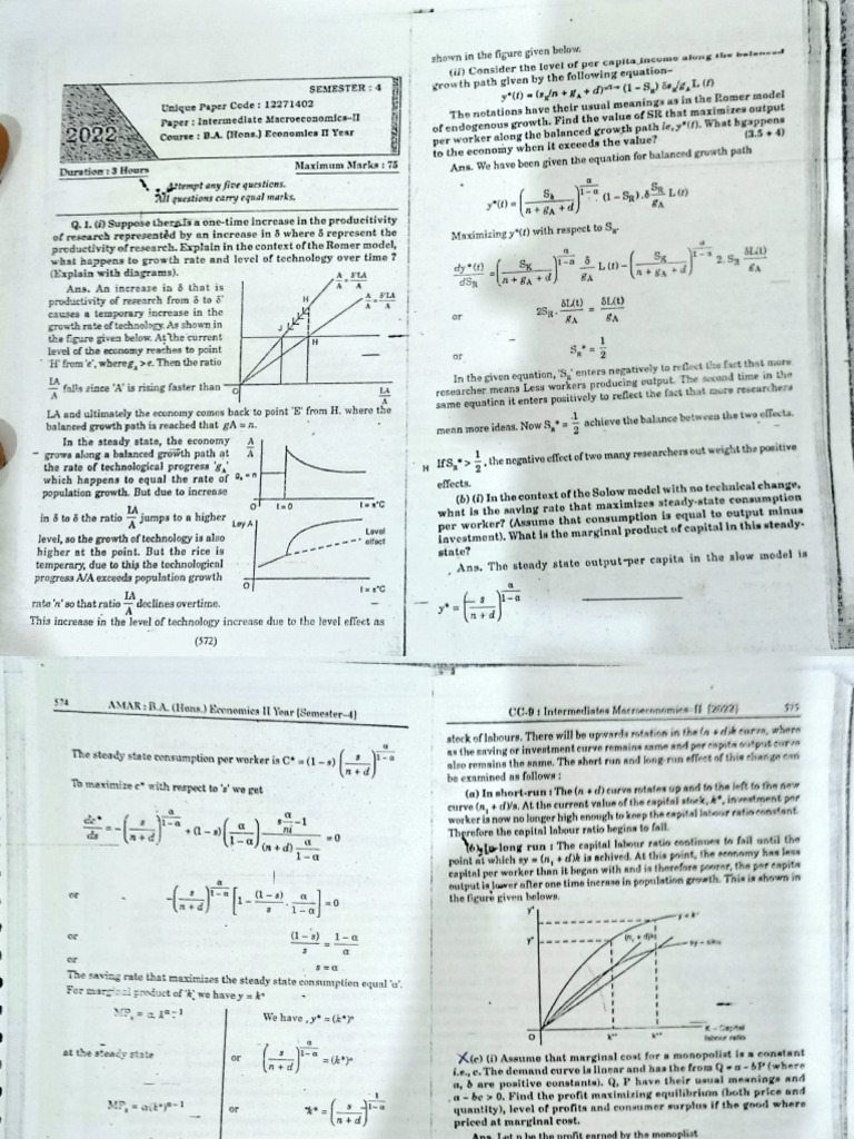 Macro-2 2022 | PDF | Economics | Market (Economics)