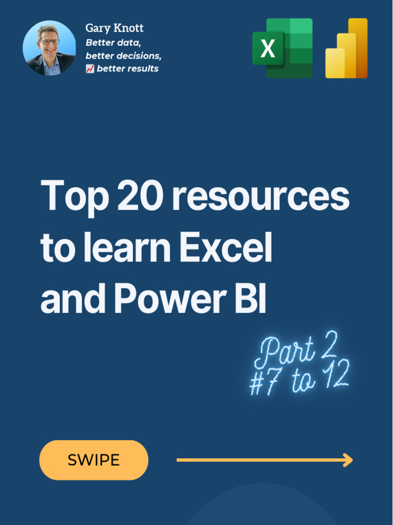 Excel & Power BI Resources | PDF | Microsoft Excel | Cyberspace