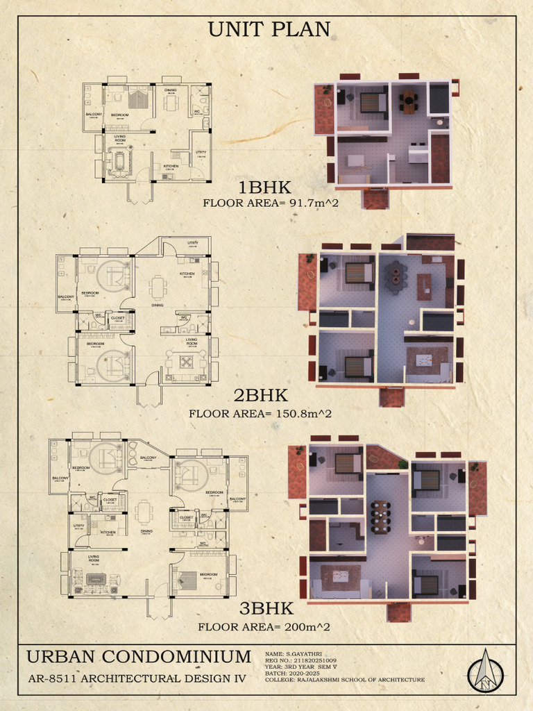 Unit Plan A1 Matte Colour | PDF