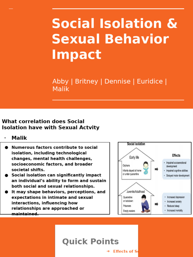 Social Isolation Project | PDF | Dementia | Anxiety