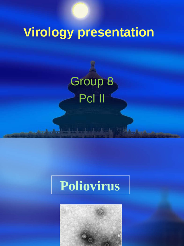 Poliovirus Overview and Pathogenesis | PDF | Virus | Tree Of Life (Biology)