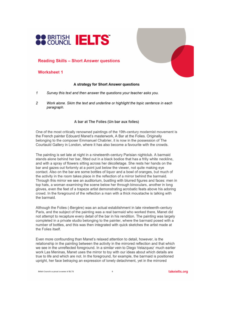 Reading Task 2 | PDF