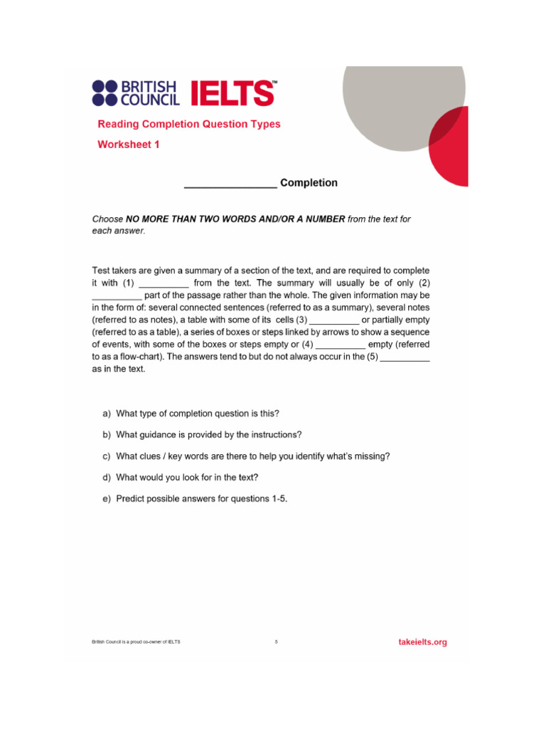 Reading Task 4 | PDF