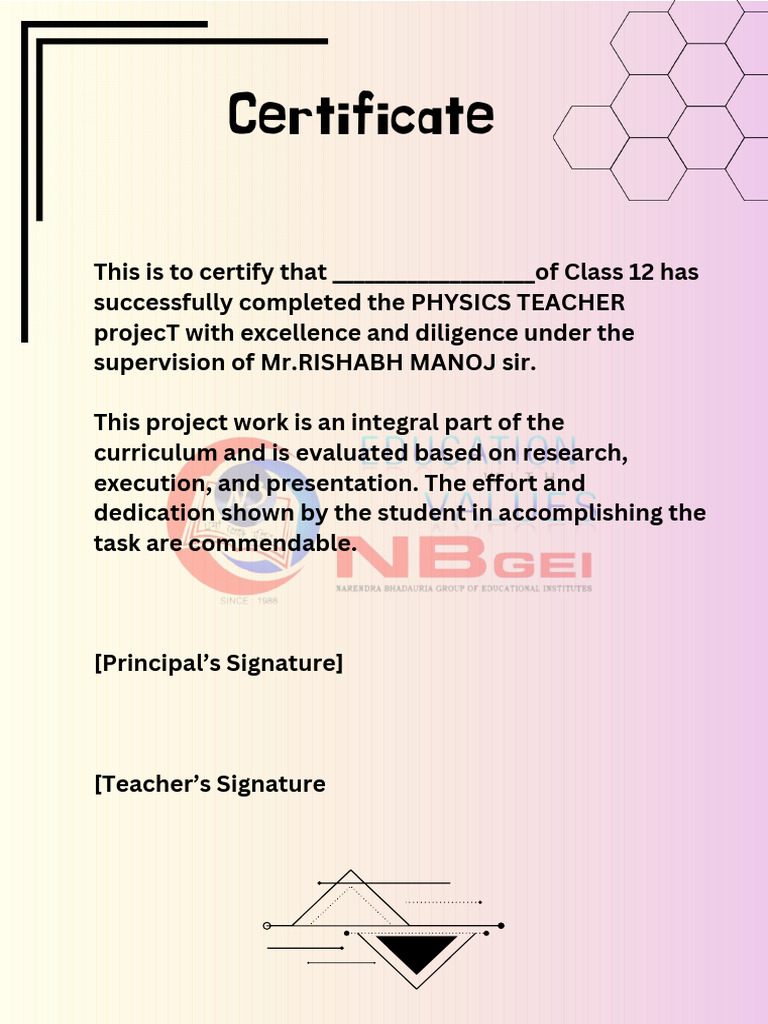 Here's A Solid Acknowledgment For A Class 12 Computer Science Project ...