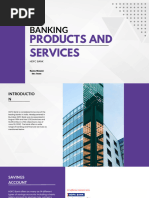 HDFC Bank Products and Services Overview | PDF