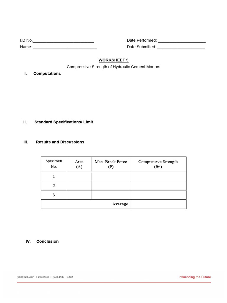 Lab 9 Worksheet Pdf Technology And Engineering