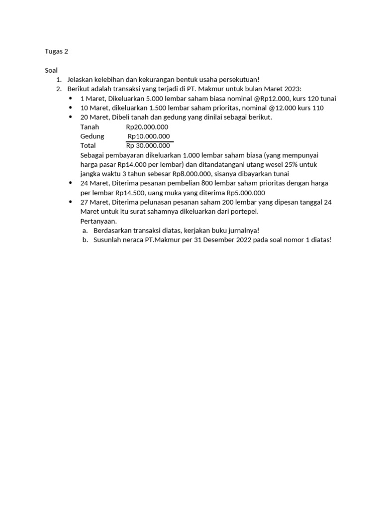Sesi 5 Tugas Nuril Azkiya Akuntansi | PDF | Bisnis | Hukum