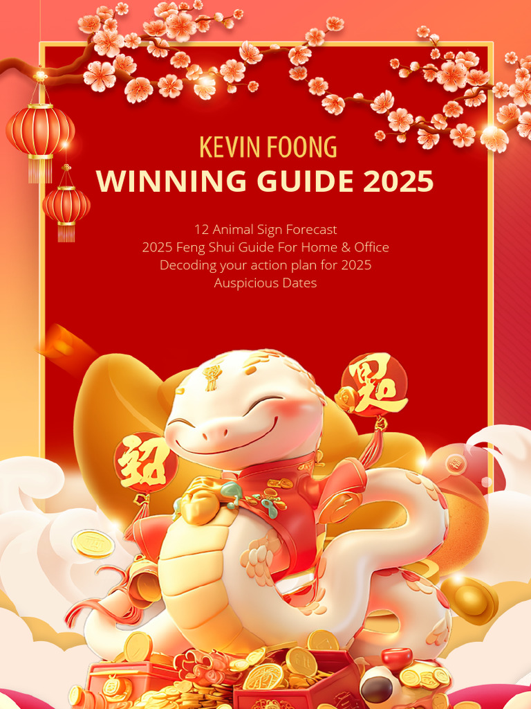 Kevin Foong 2025 Bazi | PDF | Chinese Zodiac | Romance (Love)
