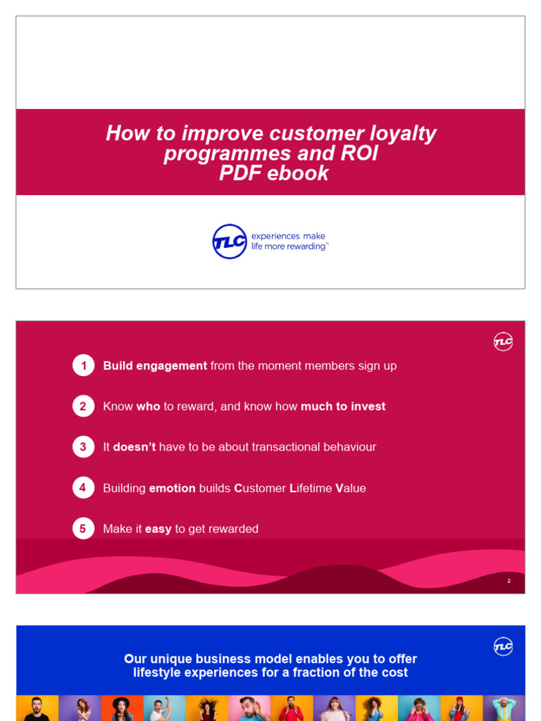 5 Ways To Improve Customer Loyalty ROI | PDF | Brand | Loyalty Program