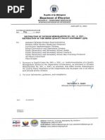 Deped Quality Statement Policy | PDF