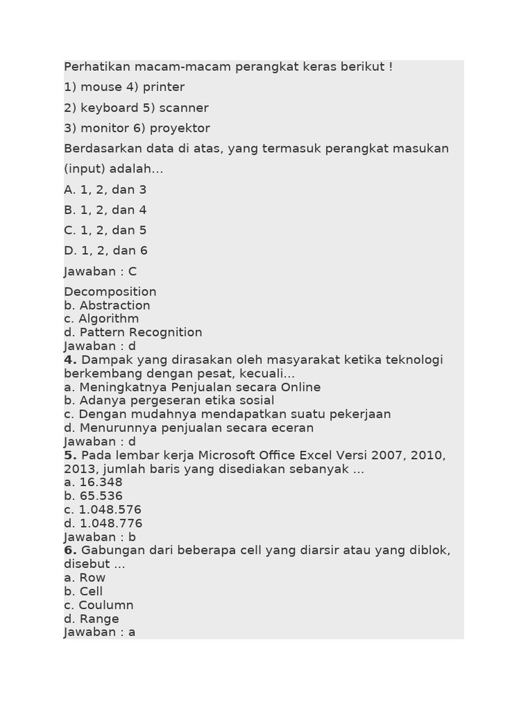 Perhatikan Macam | PDF