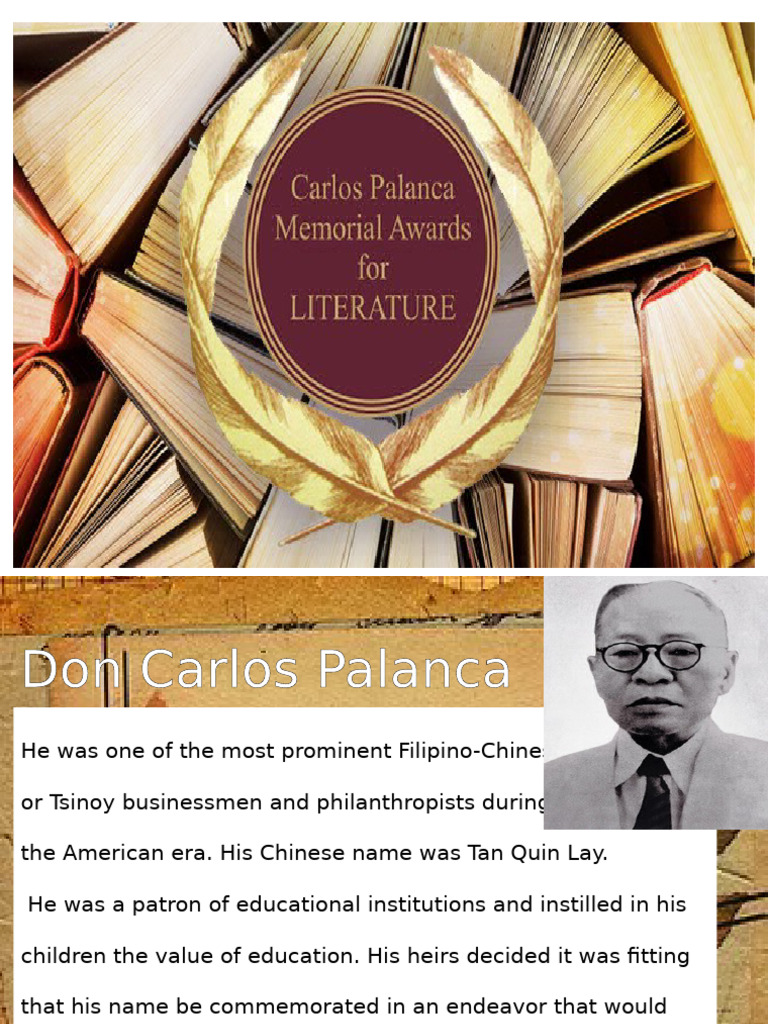 Palanca Awards | PDF | Philippines