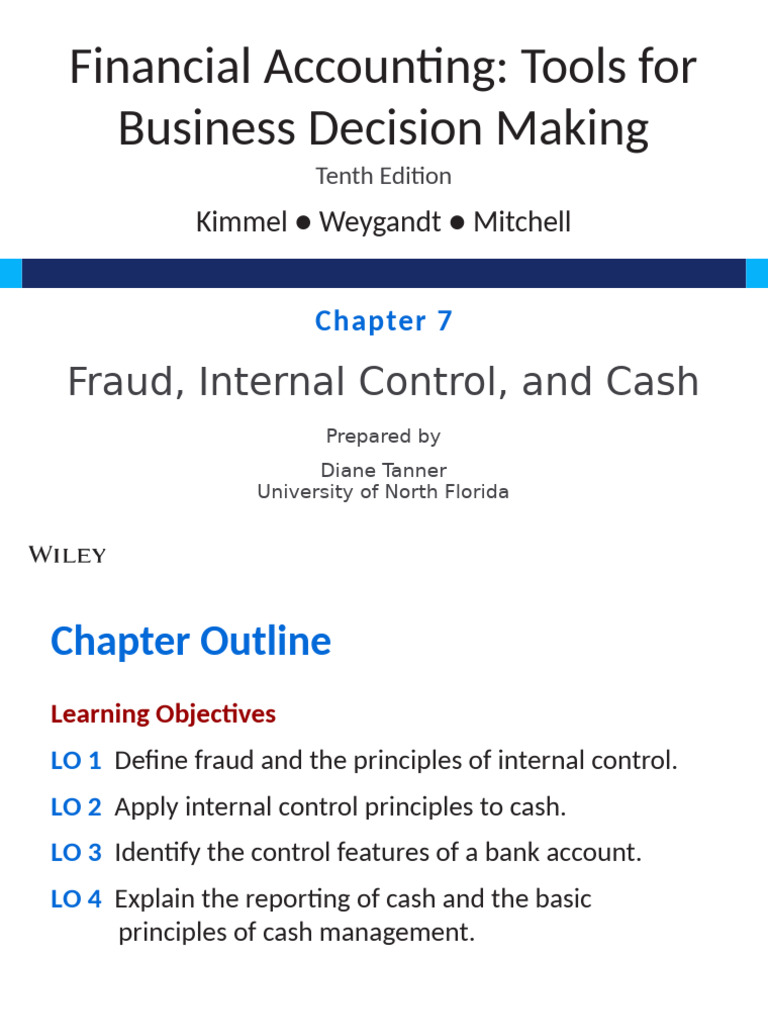 Fraud and Internal Control Guide | PDF | Internal Control | Cheque