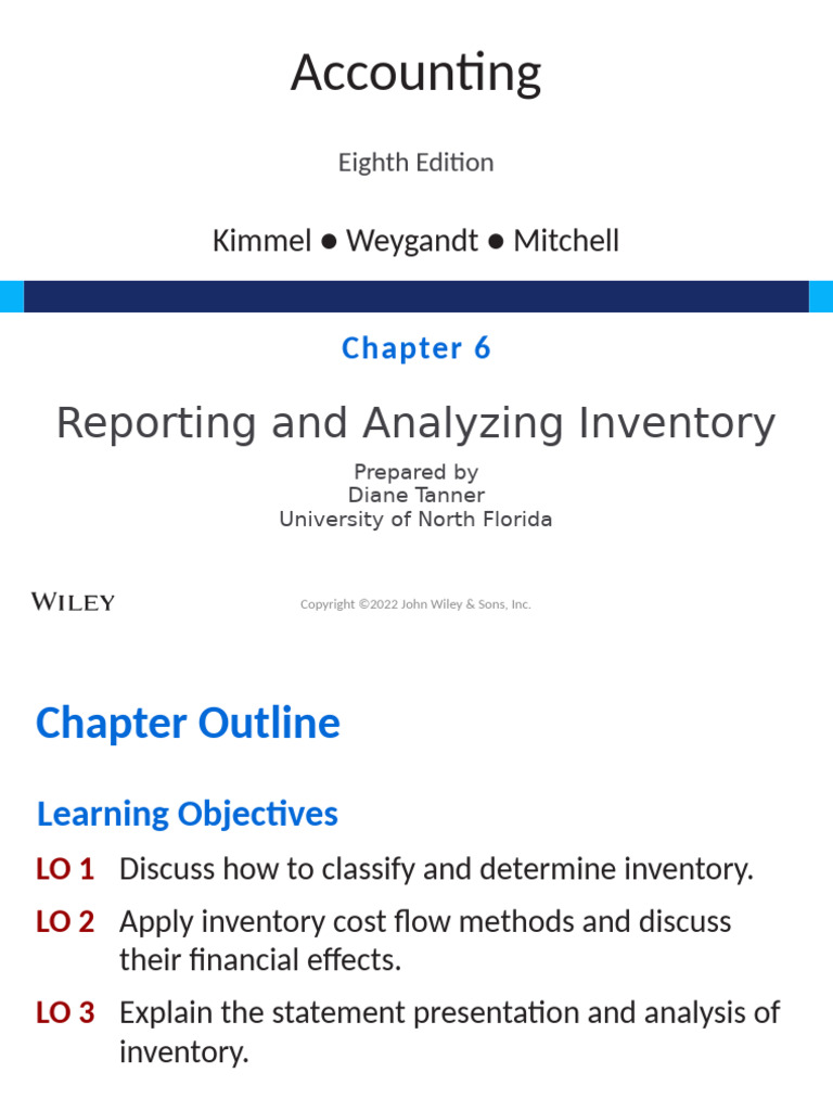 Kimmel Financial 10e PPT Ch06 Reporting-and-Analyzing-Inventory.v2 | PDF | Cost Of Goods Sold ...