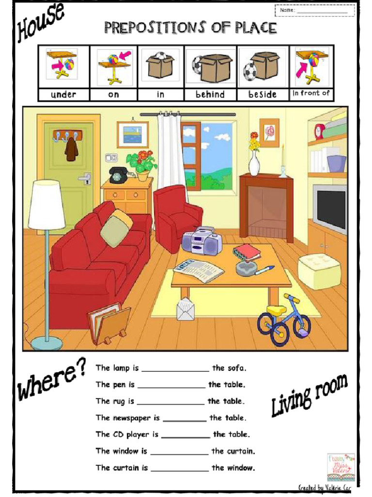 Level 2 Prepositions | PDF