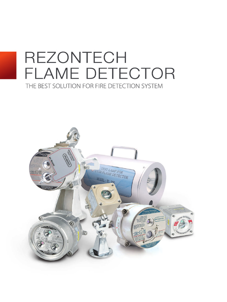 Rezontech - Flame Detector Catalogue - Compressed | PDF