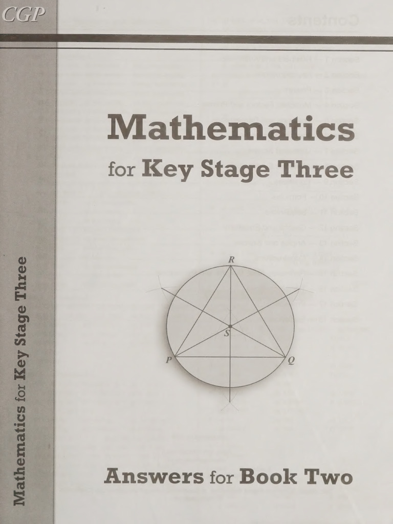 Mathematics: For Key Stage Three | PDF | Mathematics | Algebra