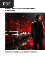 Ovlascenje Za Auto Registraciju I Prenos Vlasništ | PDF