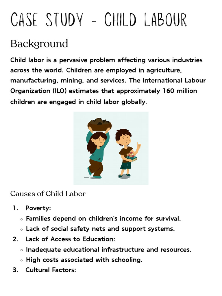 Child Labor: Causes and Solutions | PDF | Social Science | Self-Improvement