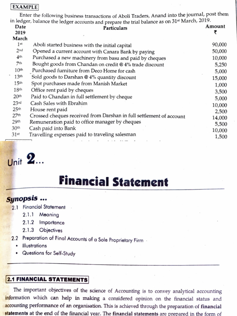 financial Statement | PDF | Debits And Credits | Economies