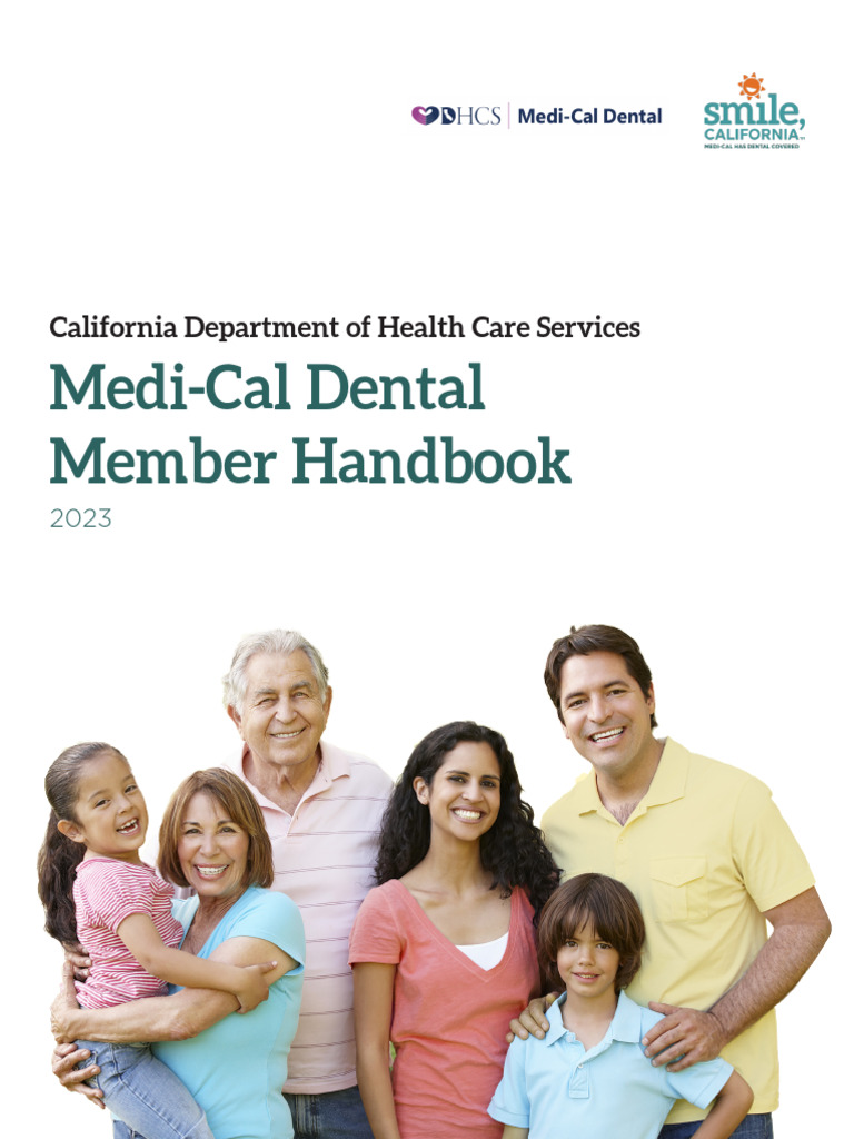 Medi-Cal Dental Member Handbook 2023 | PDF | Dentistry | Oral Hygiene