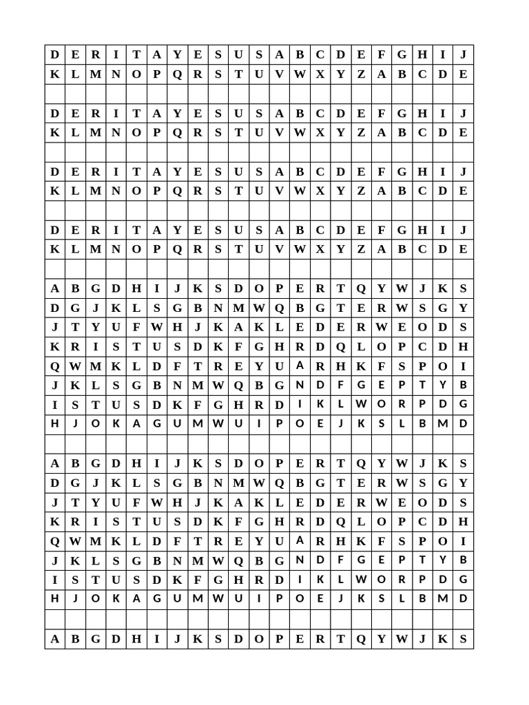 BAHAN SM Finding Word | PDF