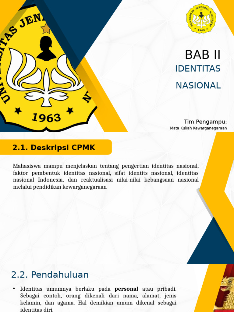 Ii. Identitas Nasional | PDF | Ilmu Sosial | Agama & Spiritualitas