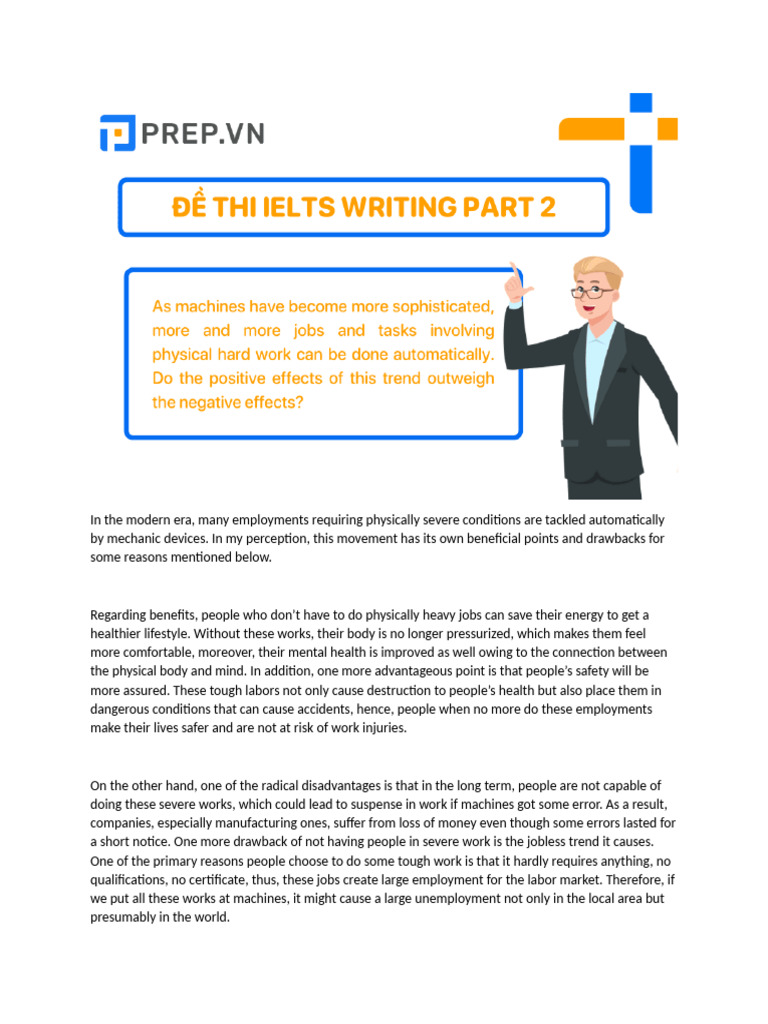 Ielts Writing Part 2 | PDF