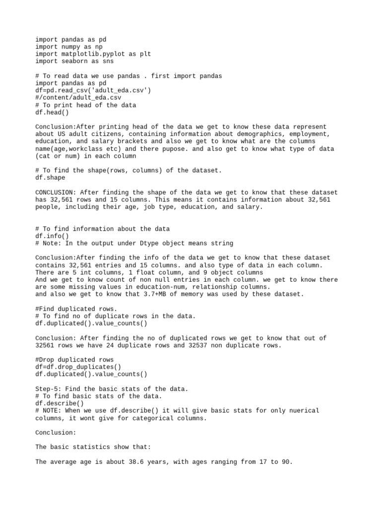 Eda - 1@3pm 8th Nov | PDF | Teaching Methods & Materials | Computers