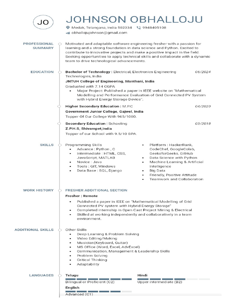Final Resume | PDF