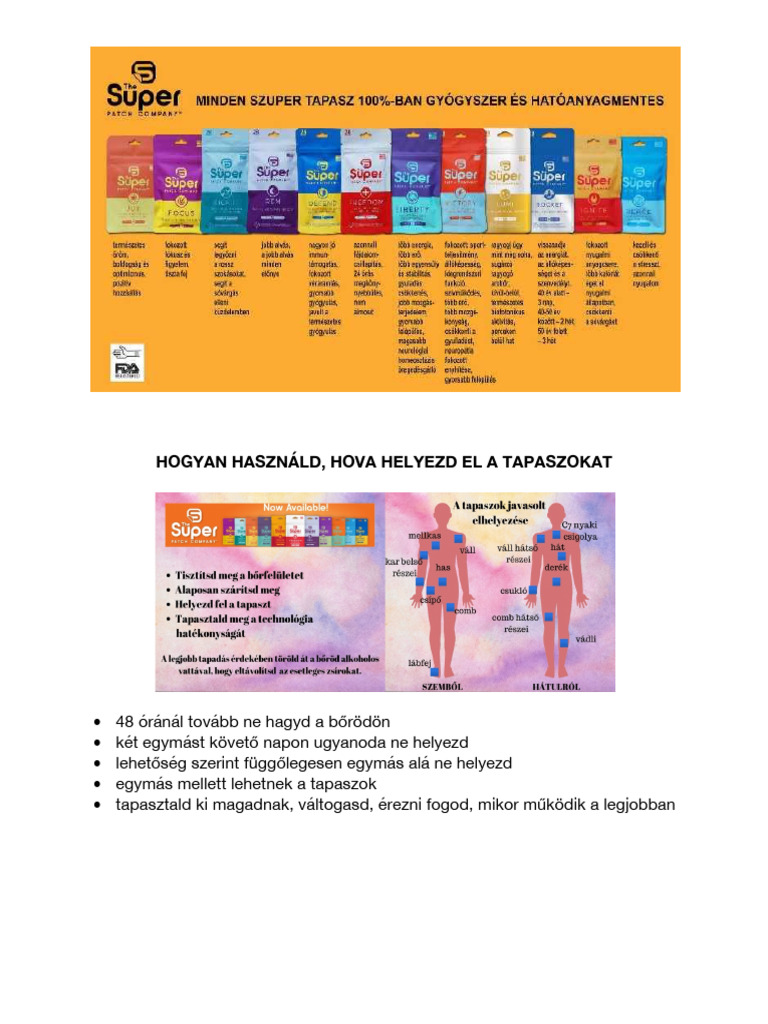 Hogyan Használd - Agyköd - Superpatch | PDF