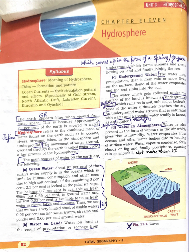 Chap 10 - Hydrosphere Scanned Chapter | PDF
