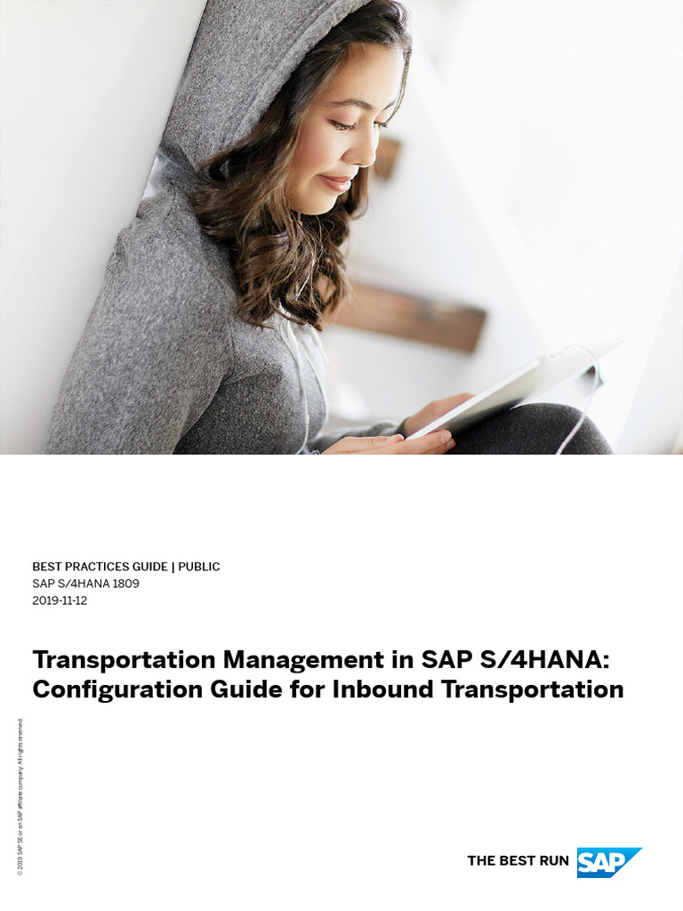 02 - TM - in - SAPS4HANA - ConfigurationGuide - InboundTransportation | PDF | Logistics | Scope ...