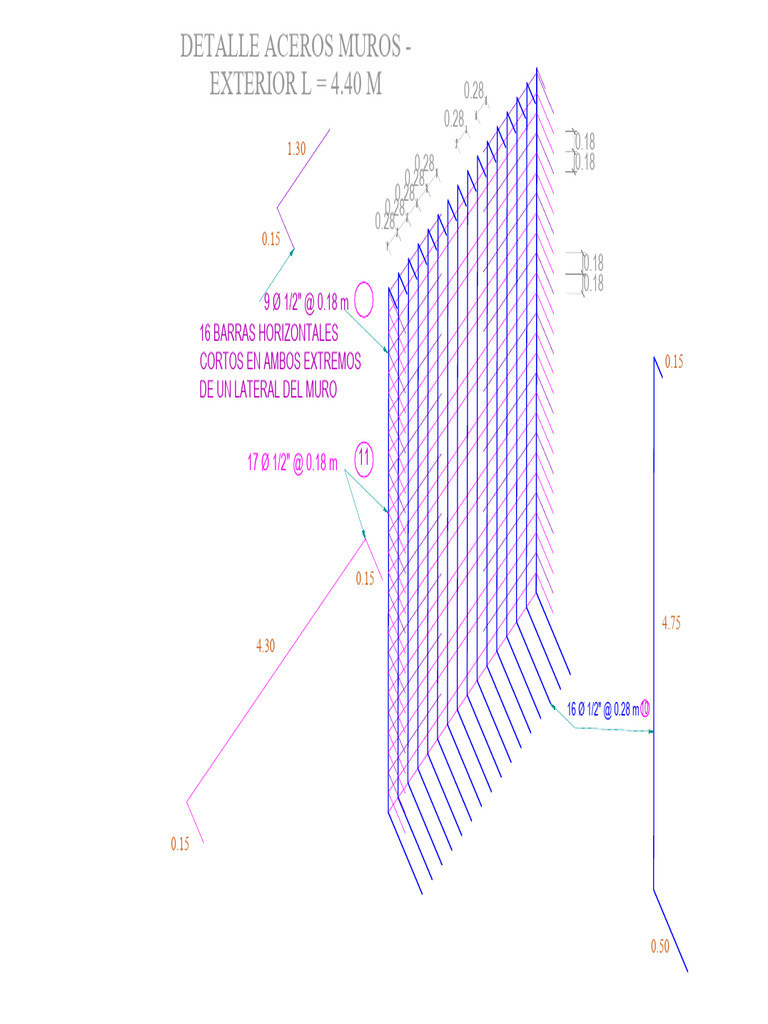 Armadura de Muro | PDF