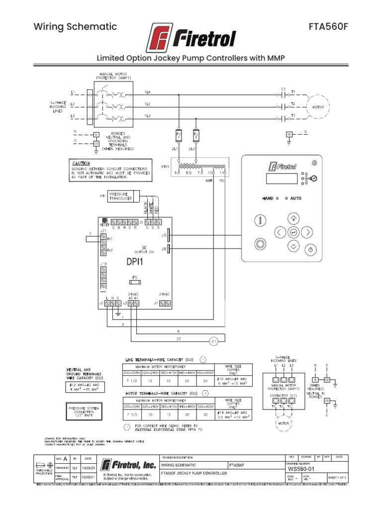 Ft-Tablero Jockey Firetrol Eléctrico-8 | PDF