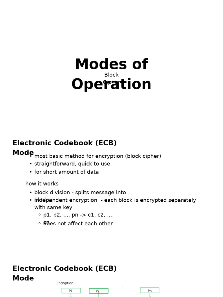 Modes of Operation | PDF | Military Communications | Espionage Techniques