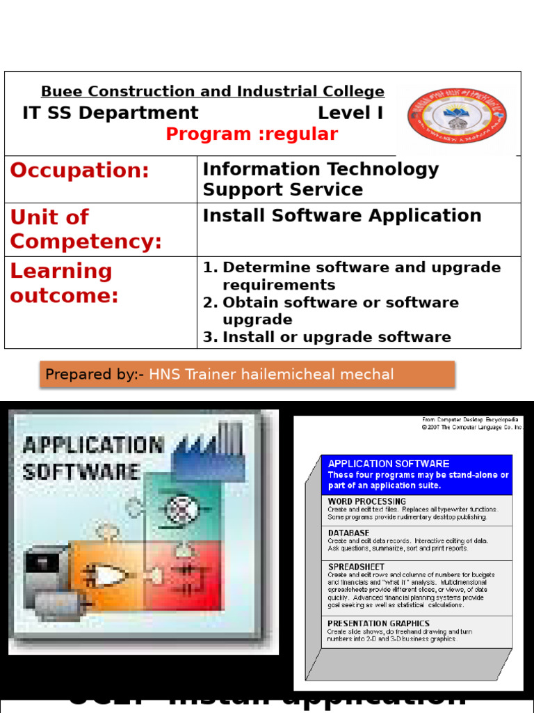 Install SW Application | PDF | Application Software | Software