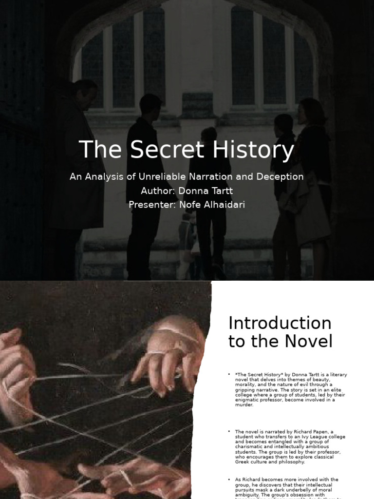 The_Secret_History_Analysis | PDF