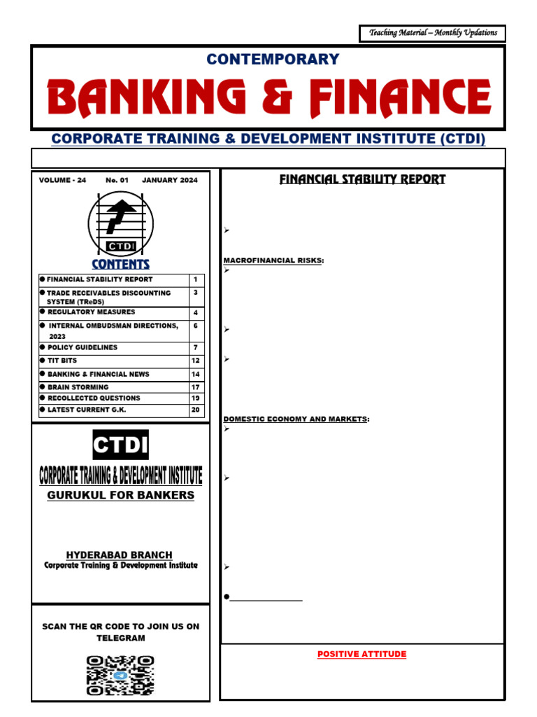 January Magazine 2024 | PDF | Loans | Banks