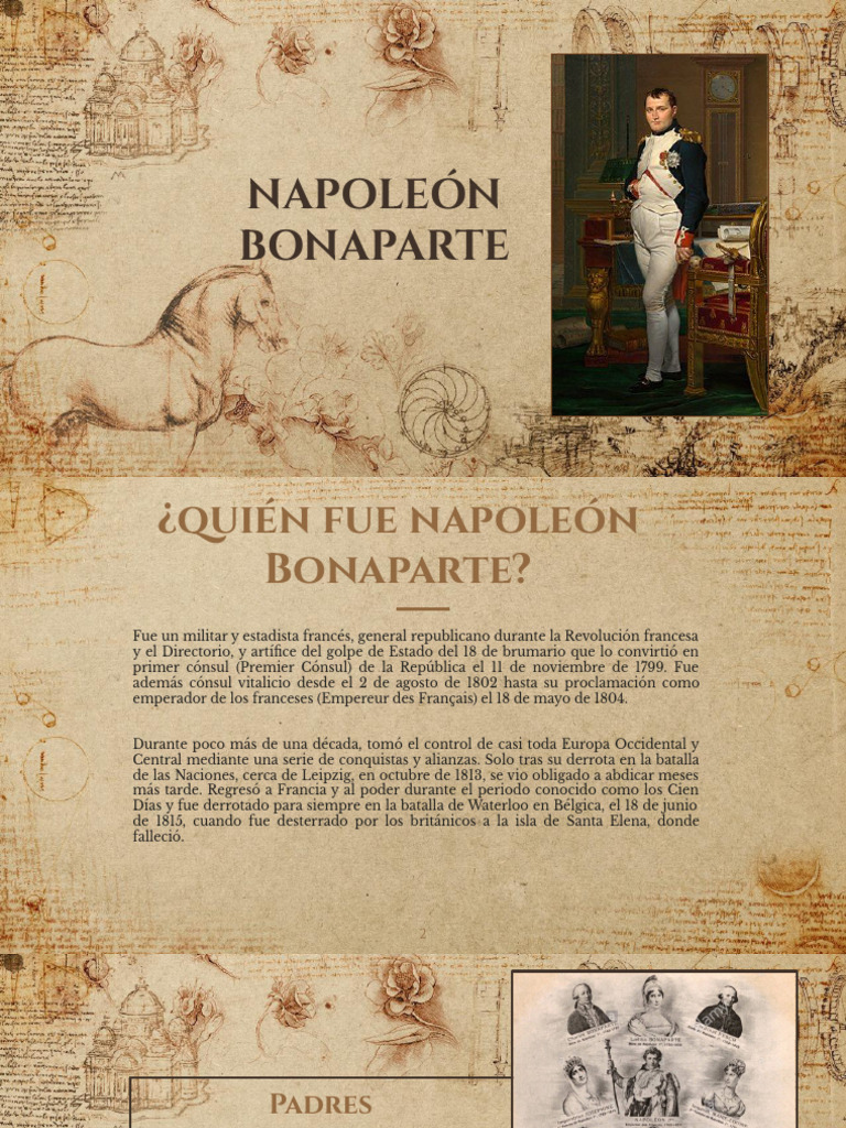 Napoleon Bonaparte | PDF | Napoleón | Primer imperio francés