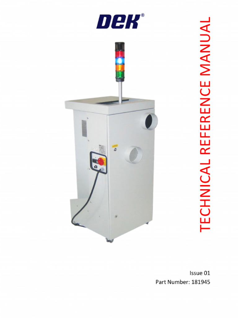 Technical Reference Manual (Production Iss 01 Jan 201 | PDF